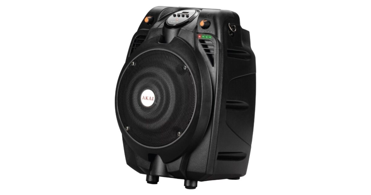 Boxa Portabila Activa Akai SS022A-X6, USB/SD CARD, Negru | Pepita.com