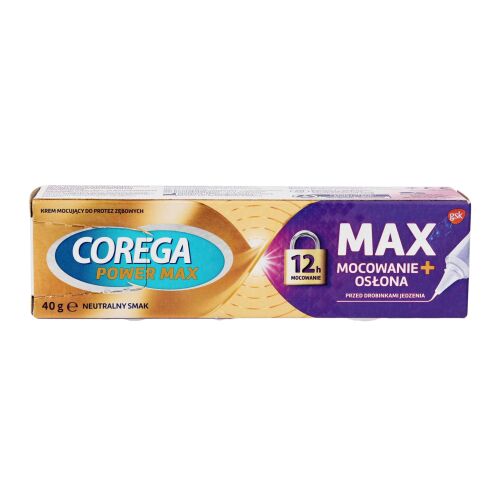 GSK Corega Krem do mocowania protez zębowych - Max Osłona 40g | Pepita.com
