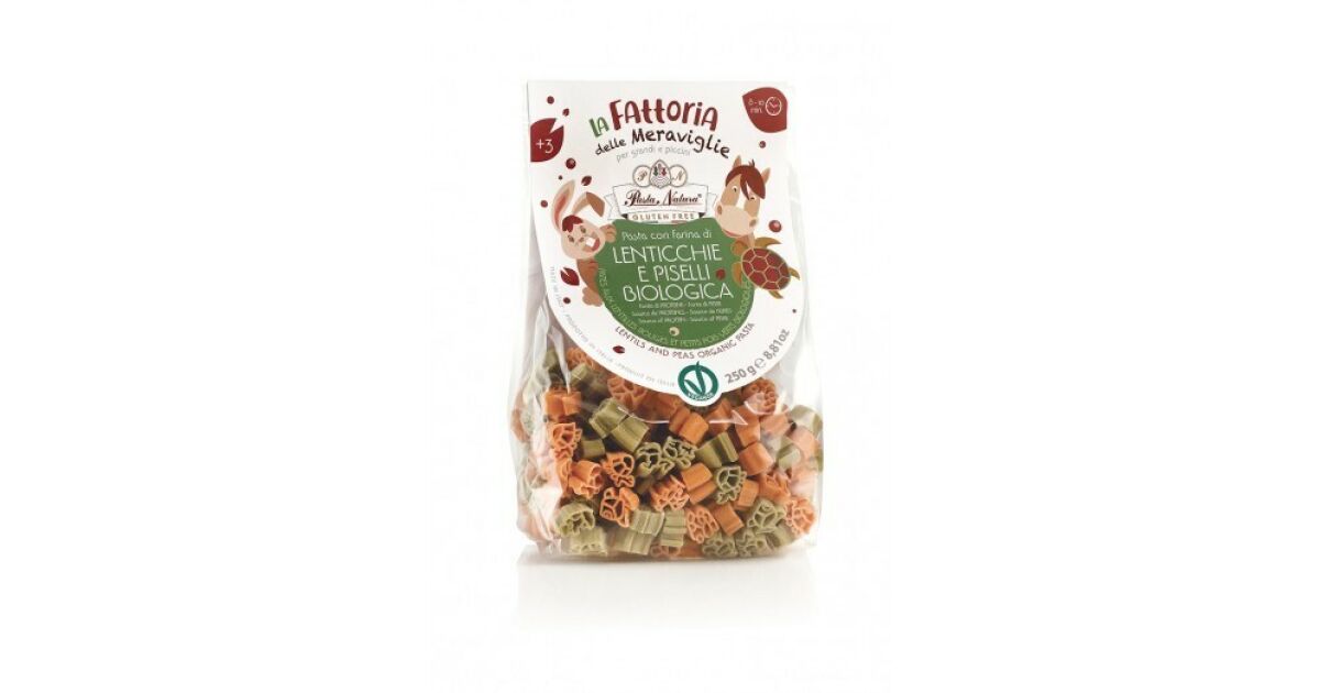 Paste cu faina de linte rosie si mazare verde fara gluten pentru copii ...