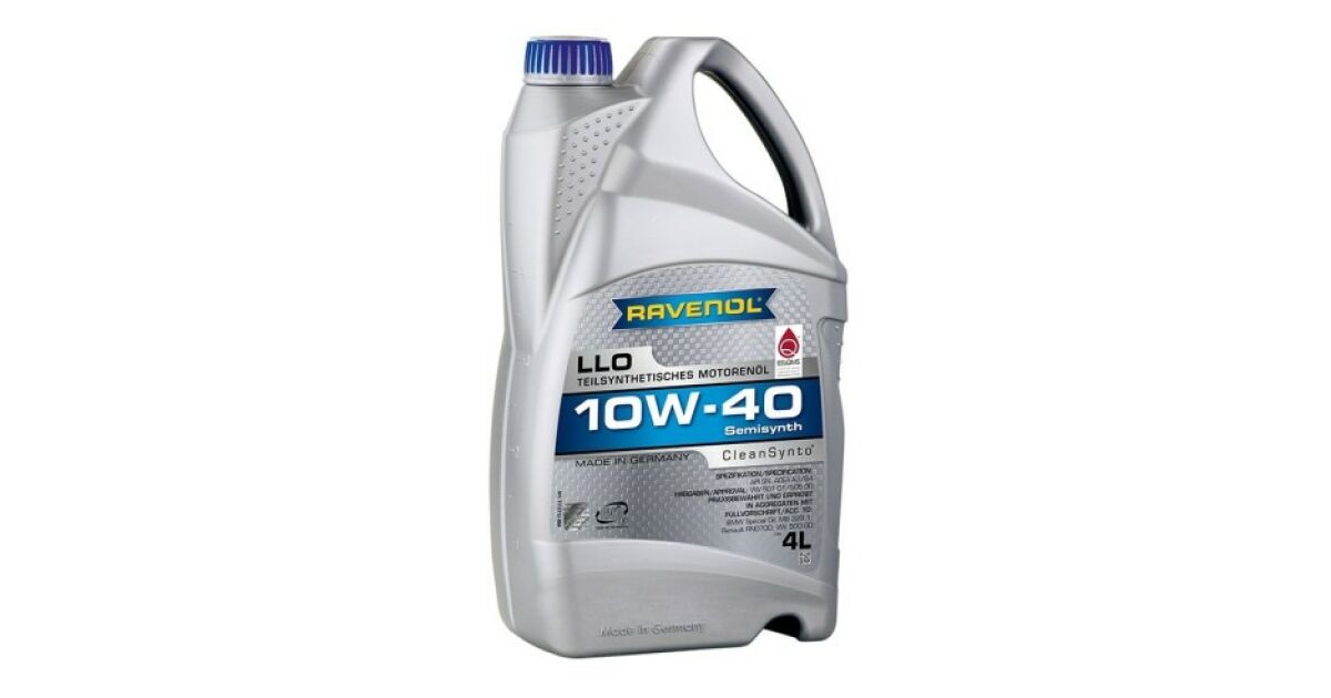 Vélemények: Ravenol LLO 10W40 félszintetikus motorolaj, 4l | Pepita.hu