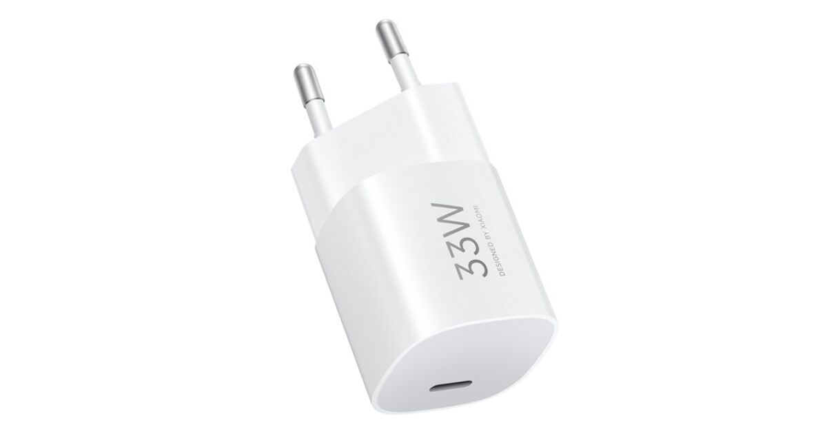 Oryginalna ładowarka sieciowa Xiaomi Nano Power USB Type-C GaN 3A 33W ...