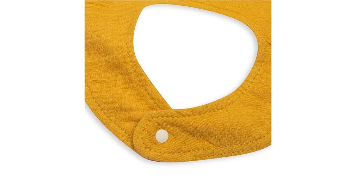 Muszlin baba előke New Baby mustard | Pepita.hu