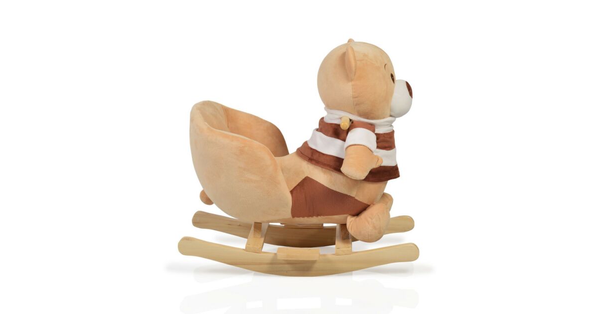 Hojdací medvedík Moni Toys 60 cm hnedý | Pepita.com