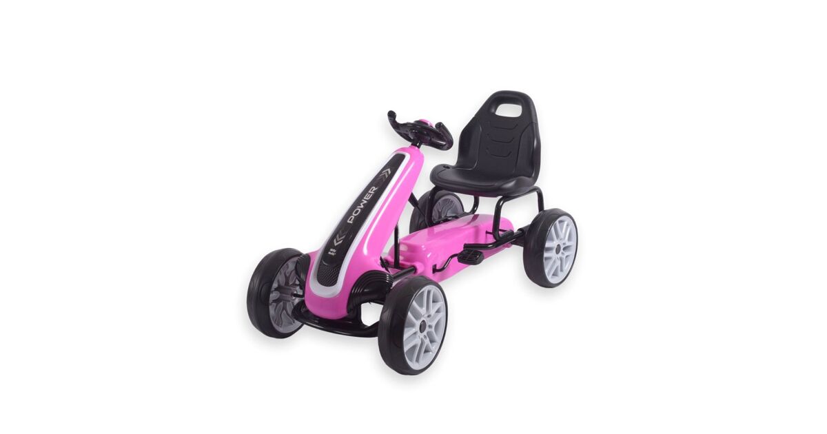 SÉRÜLT CSOMAGOLÁS Go-kart Milly Mally Power pedálos gyerek gokart ...