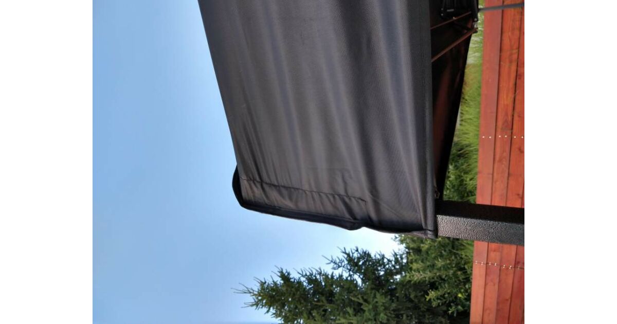 3x6 fekete rendezvény rally sátor árusító piaci horgász kerti pavilon ...