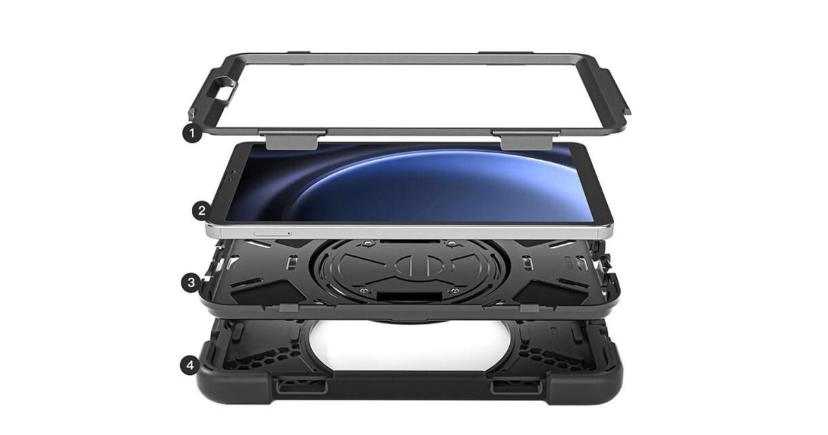 eSTUFF Galaxy Tab A9+ AUSTIN Defender fără protecție de ecran ...