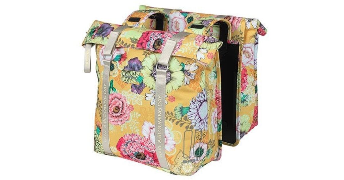 Vélemények: Dupla csomagtartó táska BASIL BLOOM FIELD DOUBLE PANNIER ...