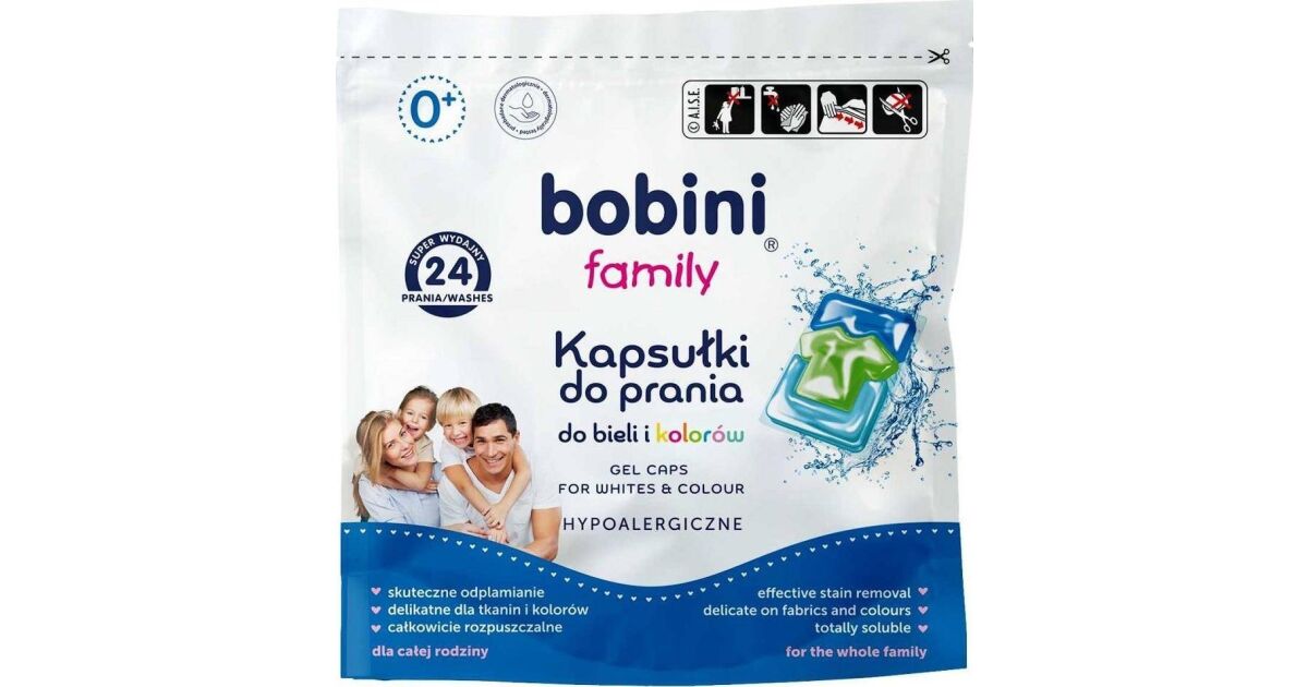 Bobini_Family univerzális mosó kapszula 24db. | Pepita.hu
