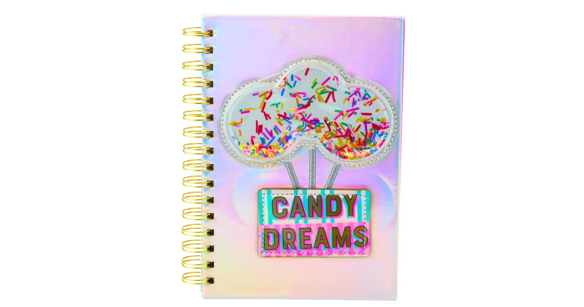 Caiet Notes Cu Linii Candy Dreams Bomboane Holografice A5 90 de File ...