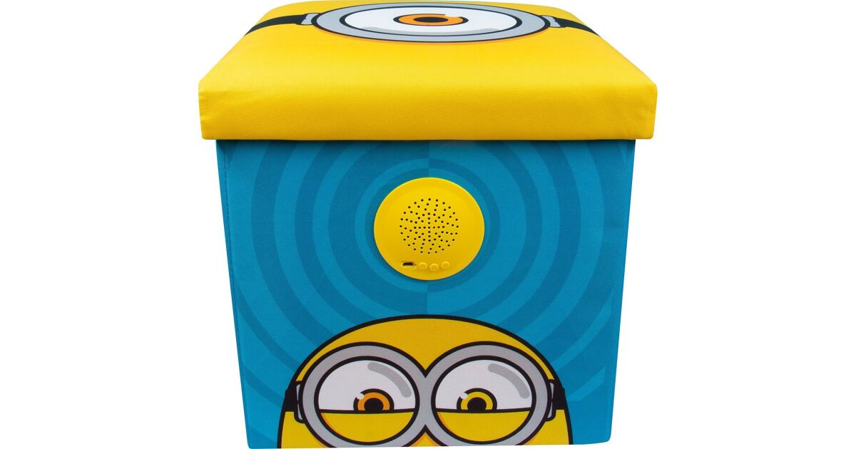 Fizz tároló doboz Minions hangszóróval kék | Pepita.hu