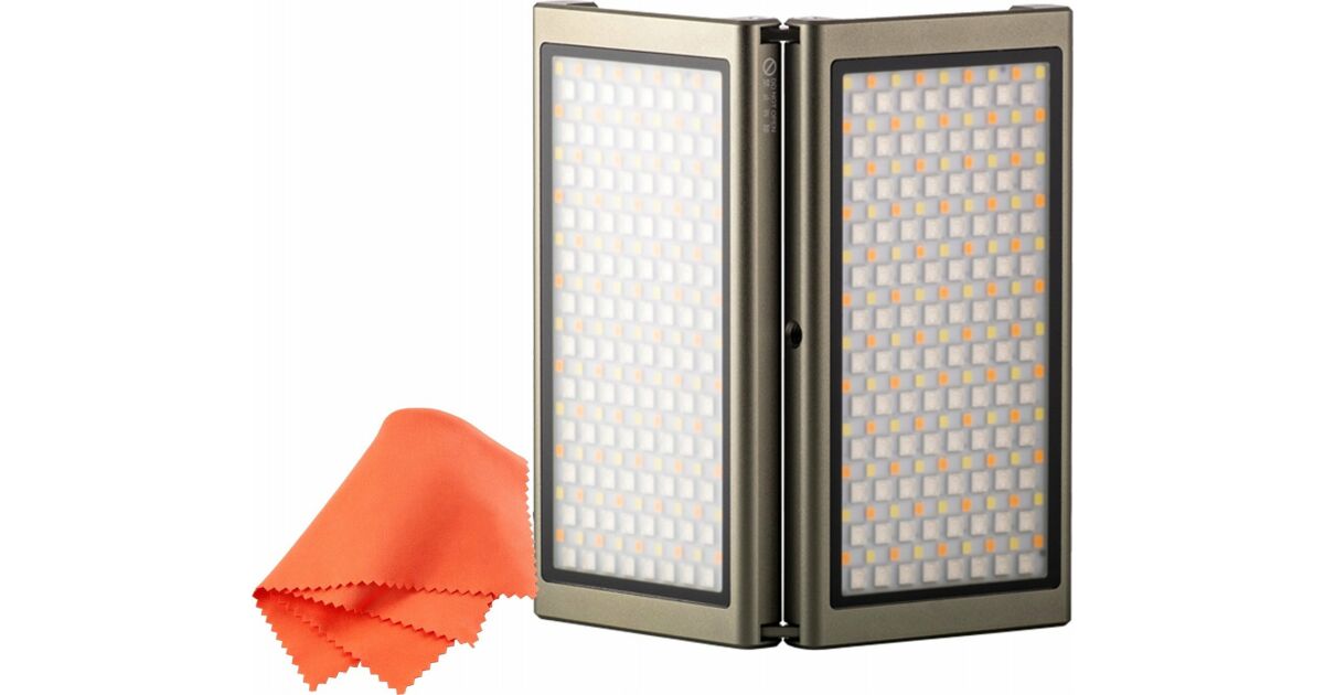 Lampa de studio Falcon Eye Lampa LED FalconEyes F7 Fold 2500-9000K, RGB ...