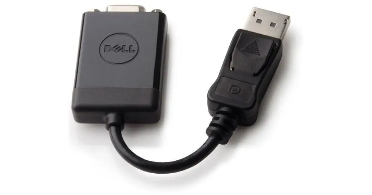 Dell adapter — DisplayPort - VGA 470-ABEL, DisplayPort, VGA, nőstény ...