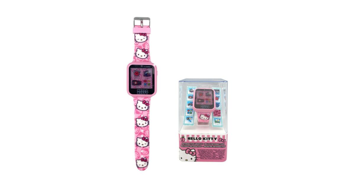 Interaktívne hodinky Hello Kitty Friends | Pepita.com