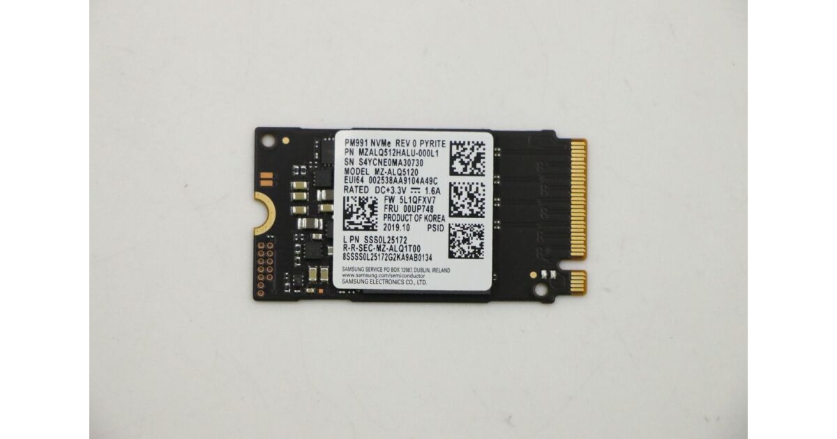 Lenovo 512GB M.2 2242 NVMe solid-state drive | Pepita.com