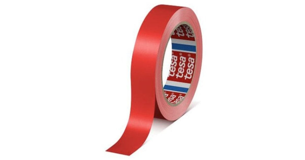 tesa Packband 66m x 9mm rot | Pepita.com