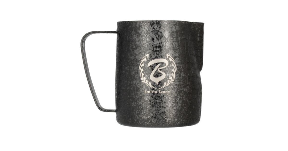 Barista Space - Ulcior de lapte negru cu bob de gheață 600 ml | Pepita.com
