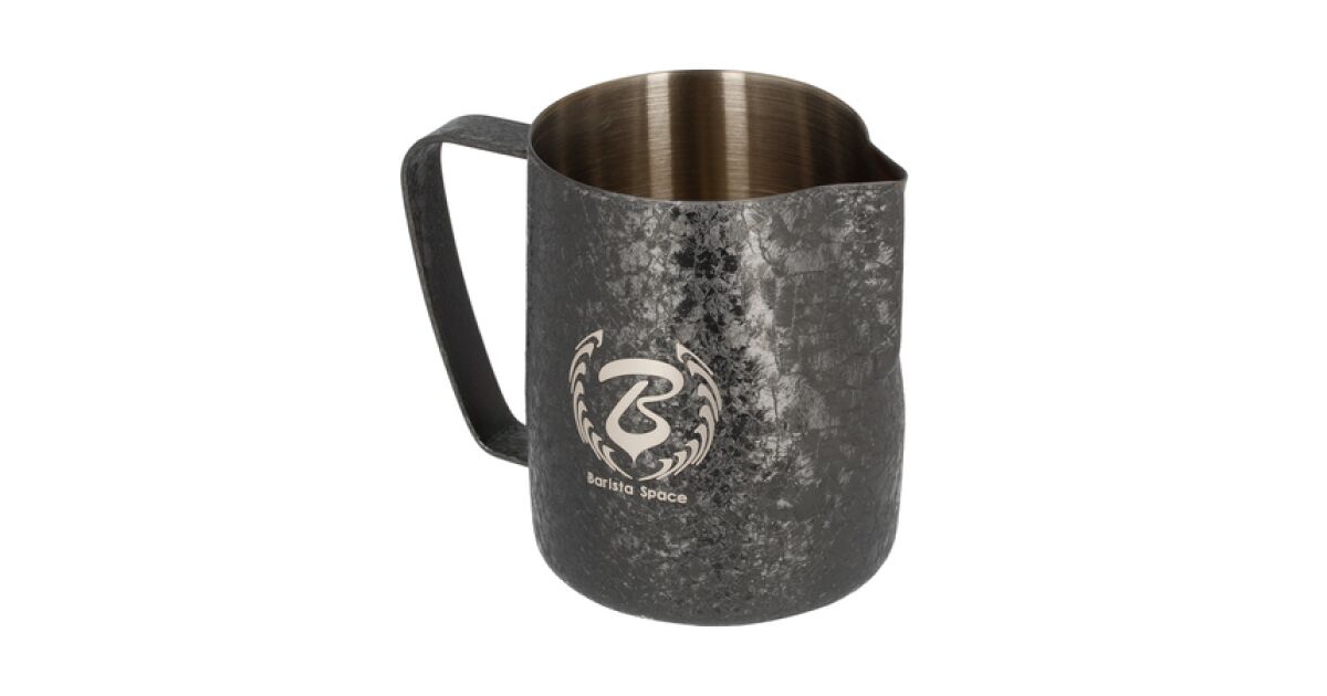 Barista Space - Ulcior de lapte negru cu bob de gheață 600 ml | Pepita.com