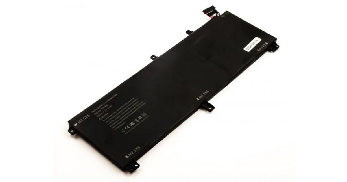 CoreParts Laptop akku Dell 60Wh 6-cellás Li-Pol 11.1V 5.4Ah Dell ...