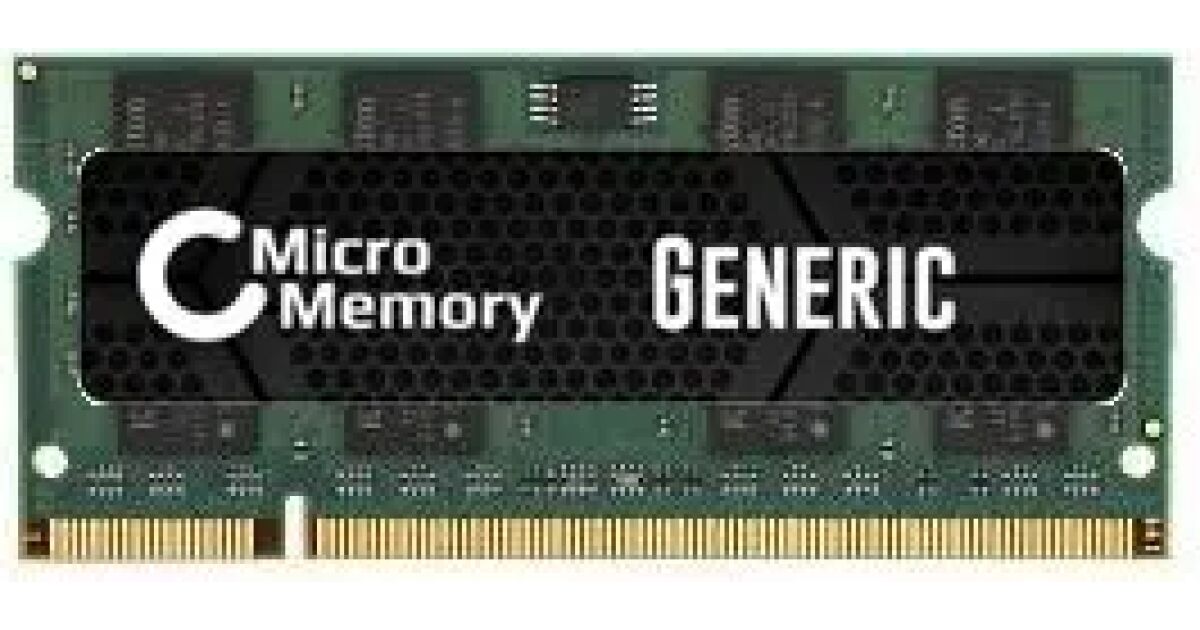 Moduł pamięci CoreParts 2 GB dla Dell 800MHz DDR2 MAJOR SO-DIMM ...