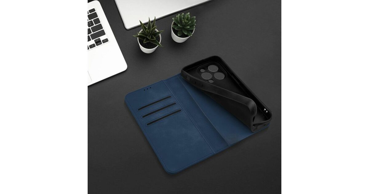 Carcasa PRIME BOOK pentru Motorola EDGE 60/EDGE 60 FUSION albastru ...