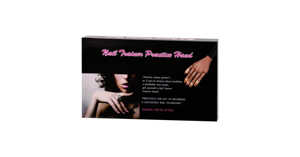 Mana pentru practicare si 100 de tips-uri unghii, Activeshop ...