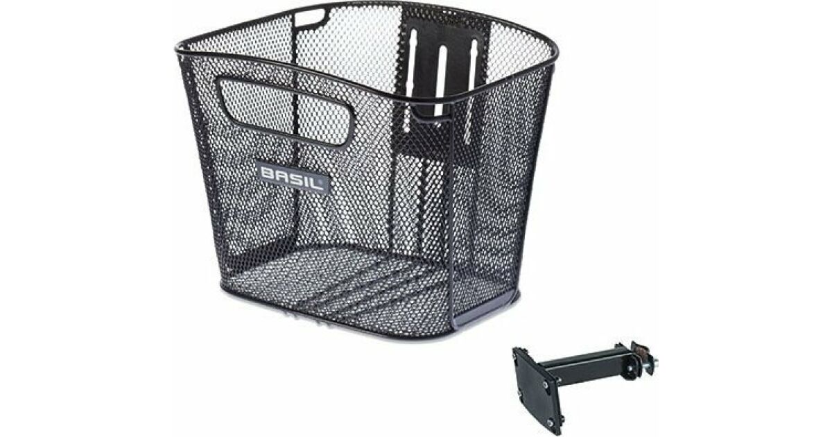 Baz Kosz przedni na kierownicę BASIL BOLD + FIXED MOUNTED STEMHOLDER ...