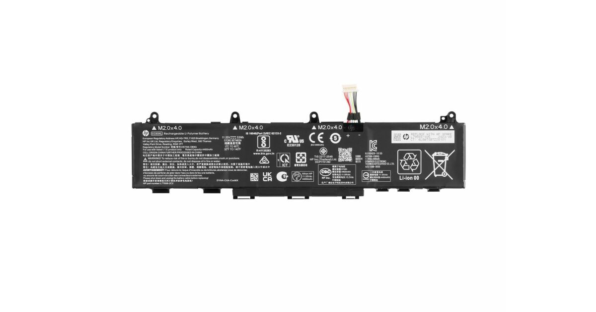 HP BATT 3C 53Wh 4.59Ah LI CC03053XL-PL L78555-002, Baterie, 35.6 cm (14 ...