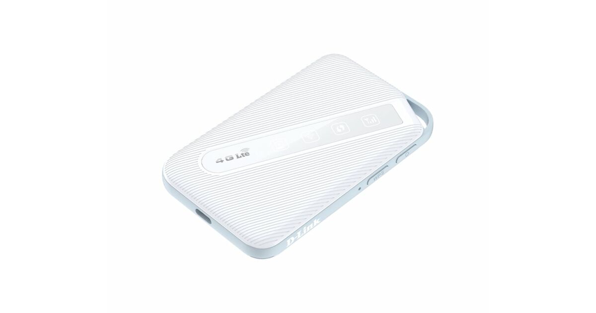 , Mobile WLAN-Router (weiß/hellblau, 4G LTE AX300 Wi-Fi 6 Mobile ...