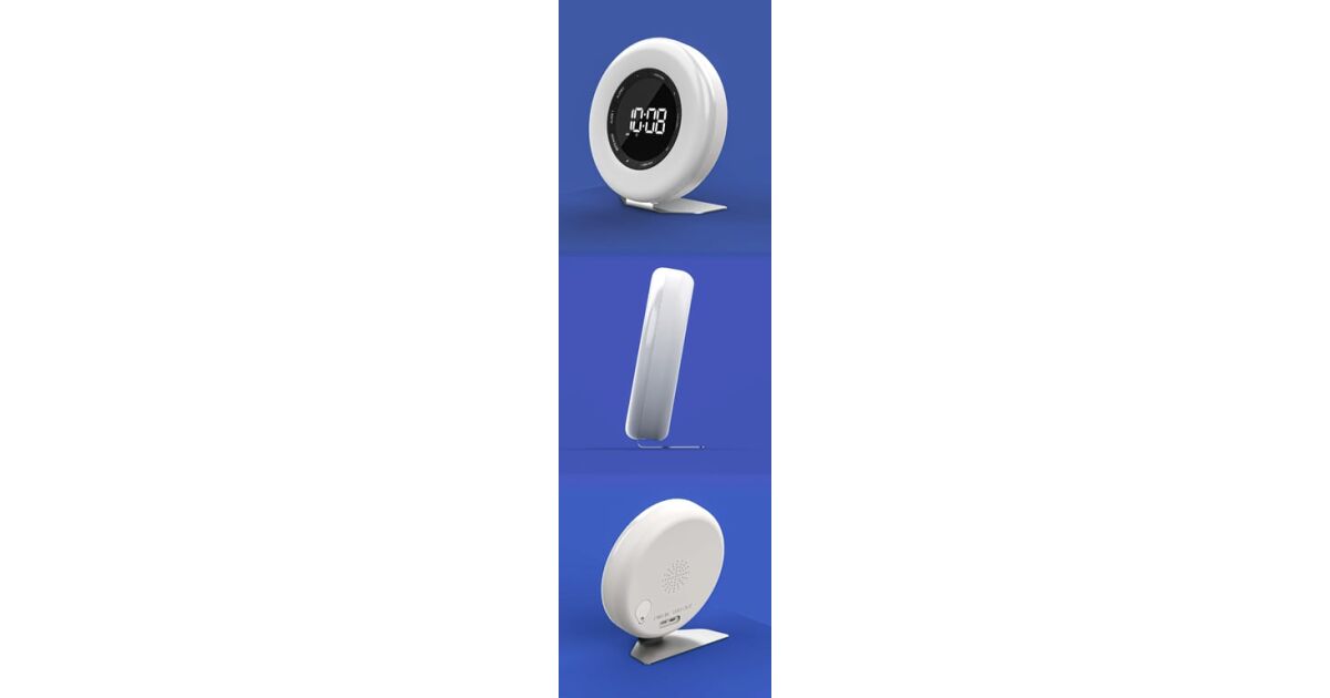 Budzik Denver CRL-342 - z radiem FM, funkcją światła budzącego i ...