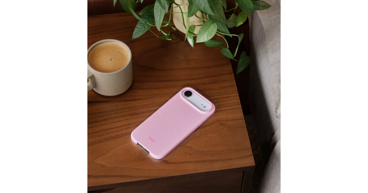 APPLE Beats iPhone Air Case with MagSafe and Camera Control Pebble Pink ...
