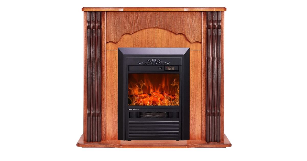 Elektrischer Kamin Nut & Cristina Classic, Art Flame, 883x950x300 mm ...