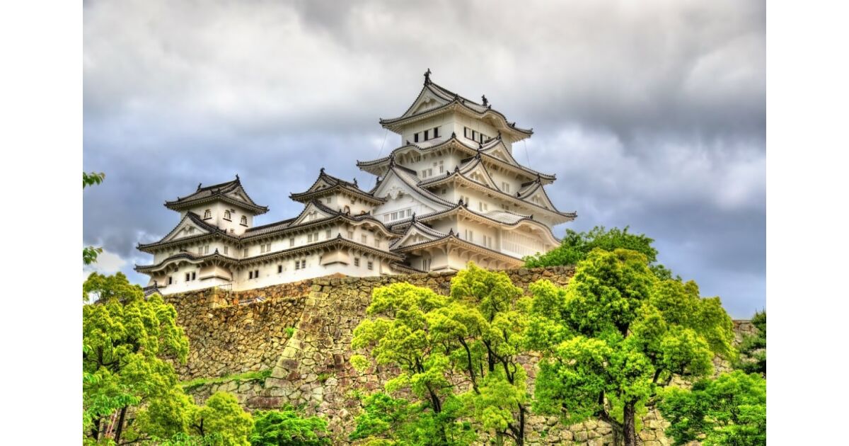 Tapéta City64 Himeji Castle Japan, 200 x 150 cm | Pepita.hu