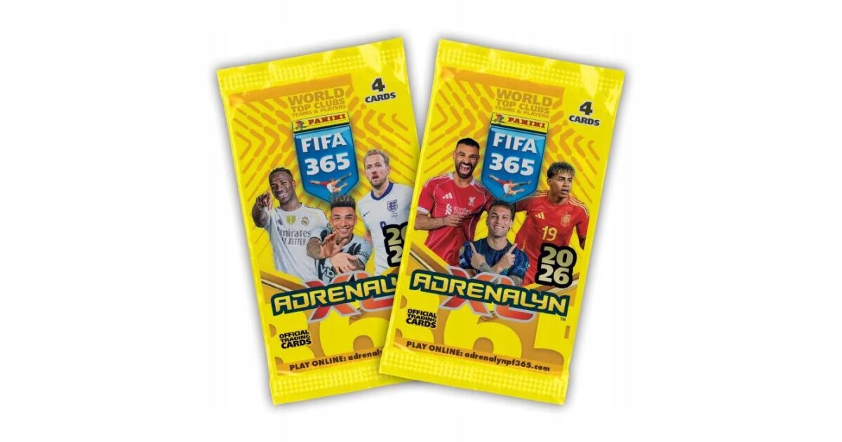 Panini: Pachet fotbalistic de cărți FIFA 365 2026 XXL Blister - set de ...