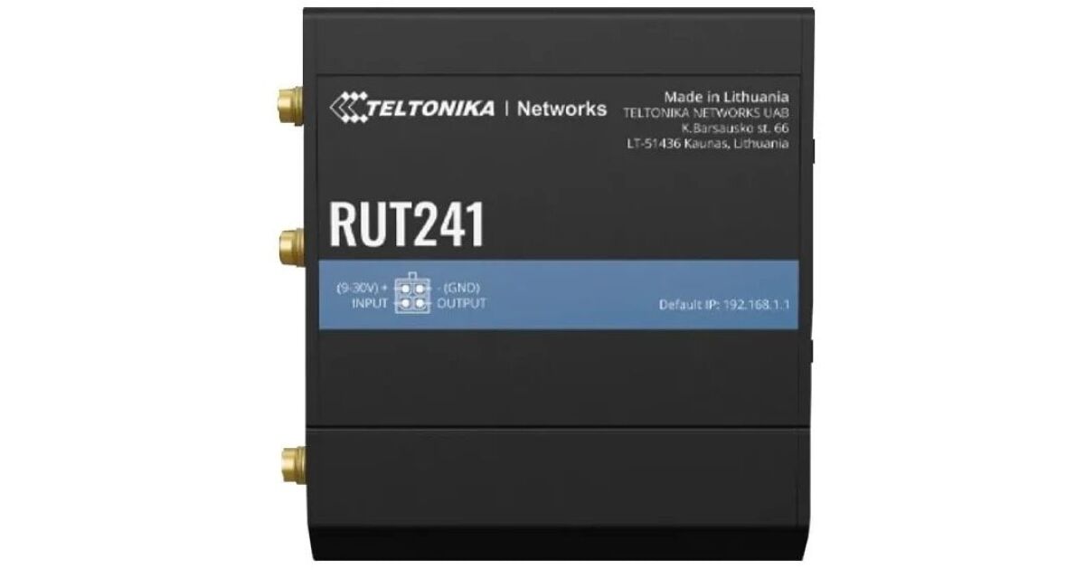 TELTONIKA NETWORKS RUT241 4G/LTE/3G/2G WiFi GLOBAL router | Pepita.hu