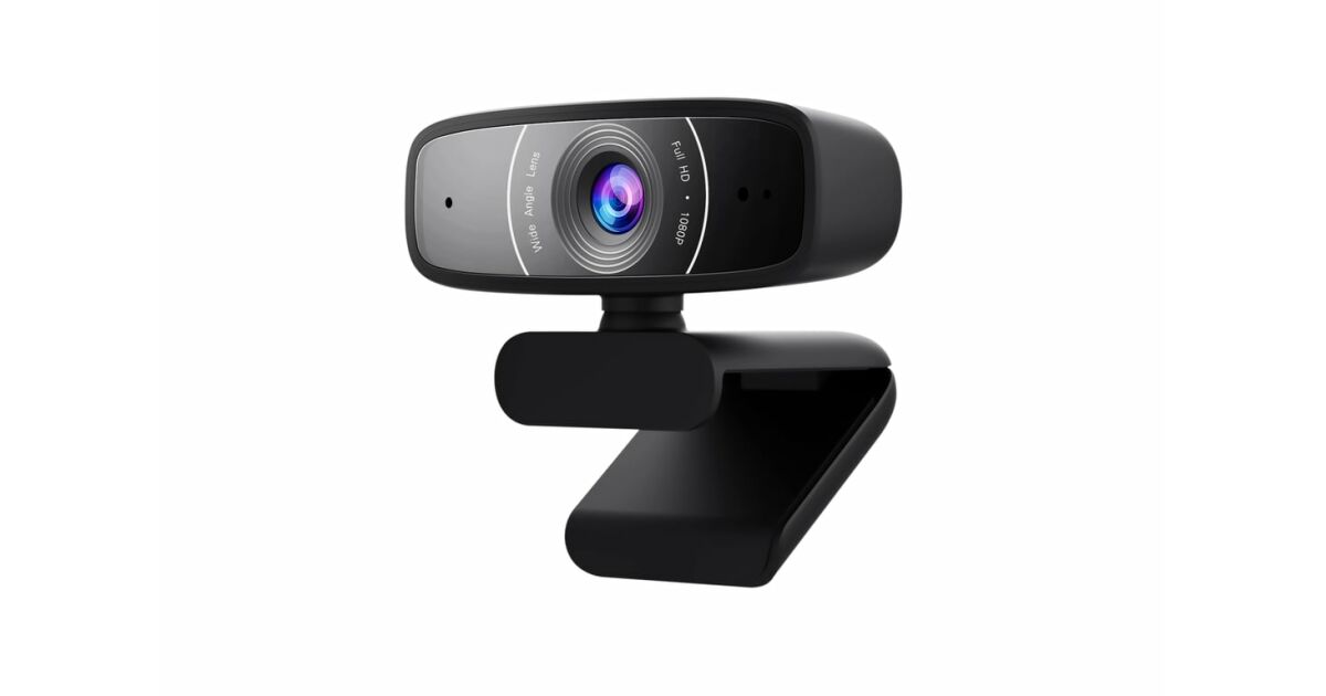 Asus Webcam C3 Webkamera mikrofonnal, 1080p, 30fps | Pepita.hu