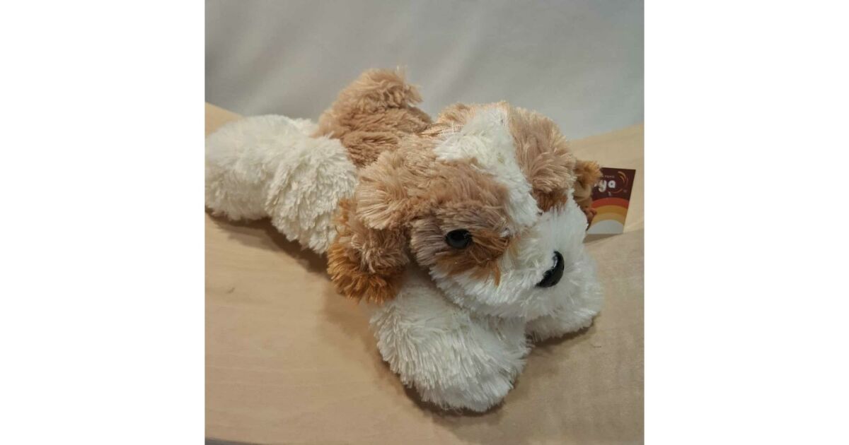 Cățeluș de pluș Shih-Tzu 30cm | Pepita.com