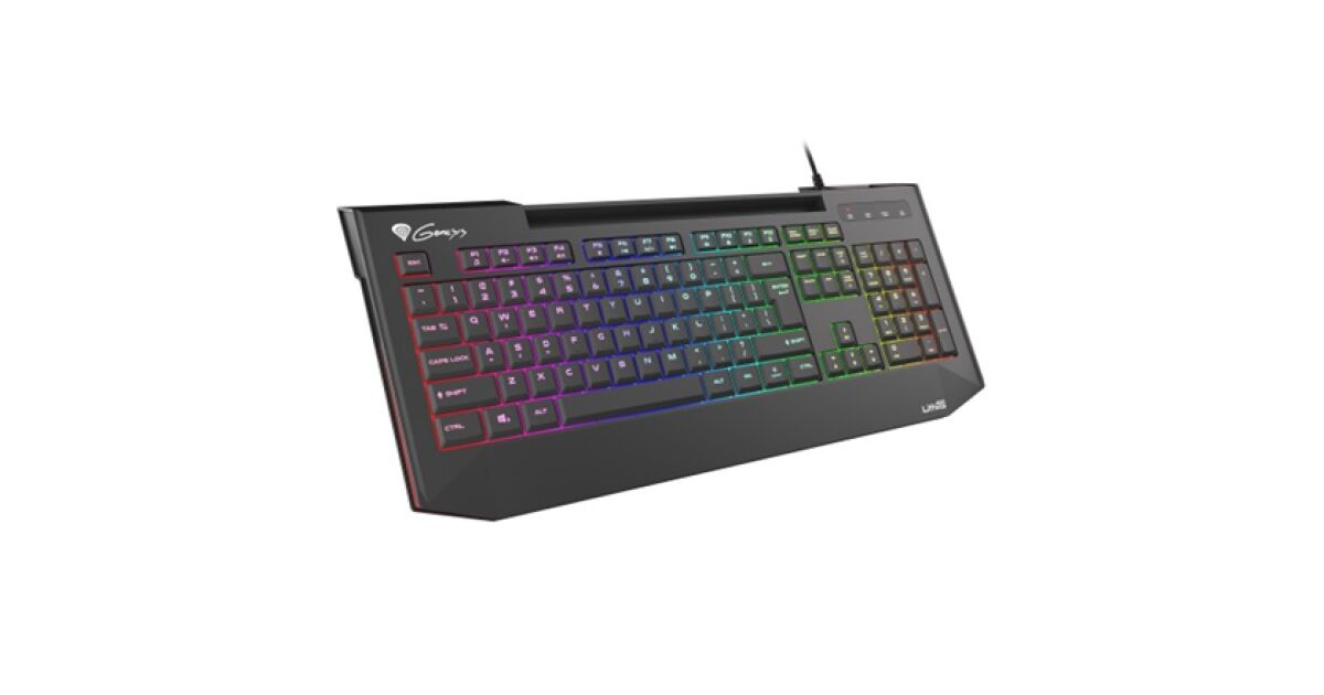 Genesis Lith 400 billentyűzet RGB háttérvilágítással, X-Scissor | Pepita.hu