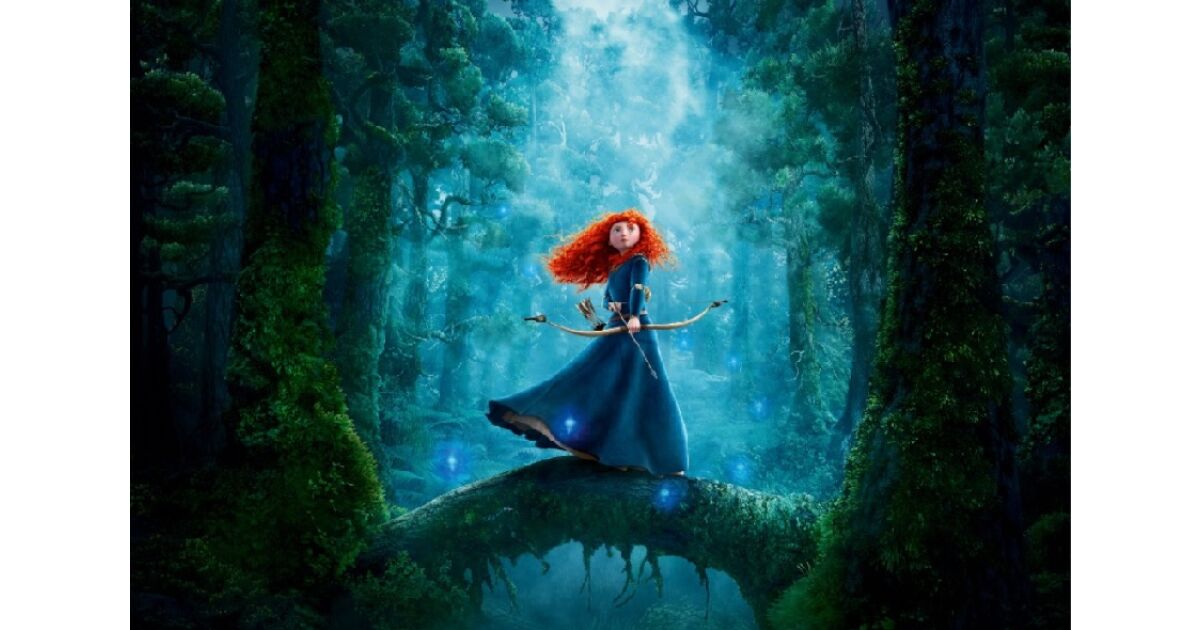 Fototapet Printesa Merida 2, 400 x 250 cm | Pepita.com