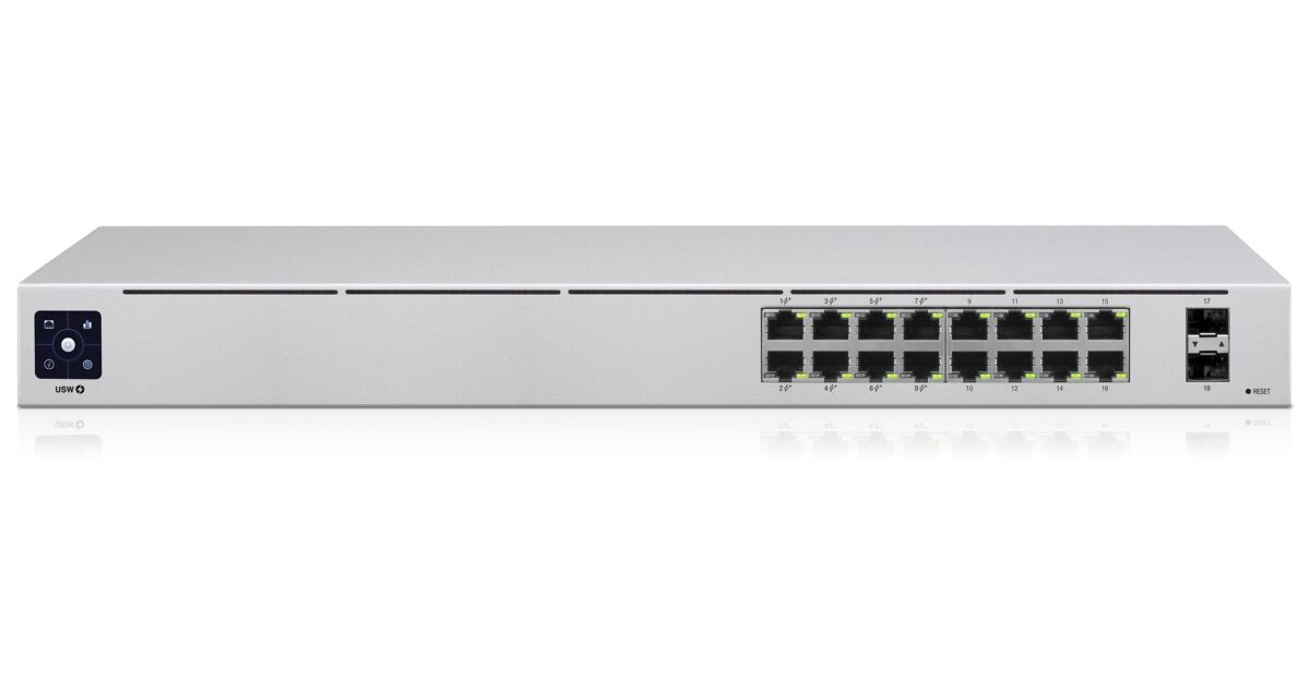 Ubiquiti USW-16-POE 18p 42W felügyelt switch | Pepita.hu
