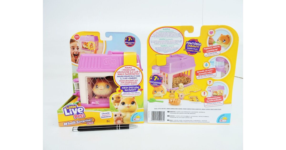 Little Live Pets. Mama surprise mini Chomiczek | Pepita.com