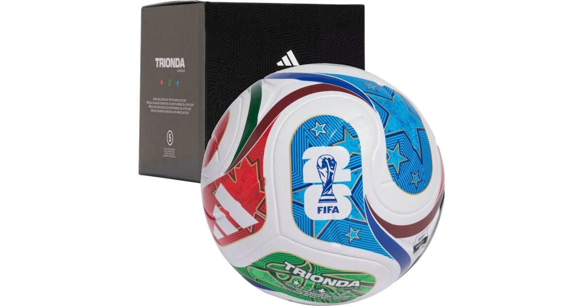 Focilabda, Adidas, FIFA World Cup 2026 Trionda League Box, fehér, 5-ös ...