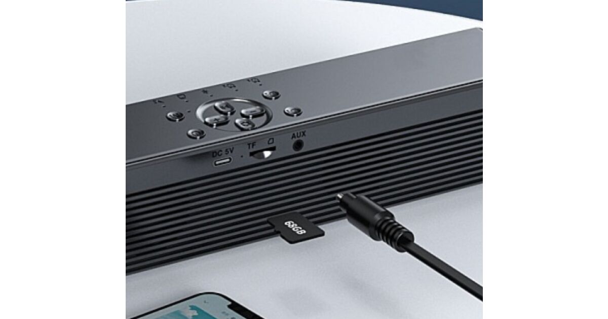 Boxa Portabila cu Ceas Alarma SD Bluetooth Andowl QYXB133 | Pepita.com