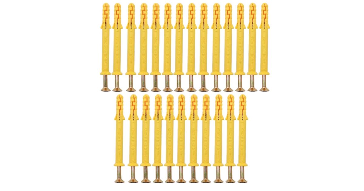 Set 50 suruburi si dibluri de perete 10 x 160mm | Pepita.com