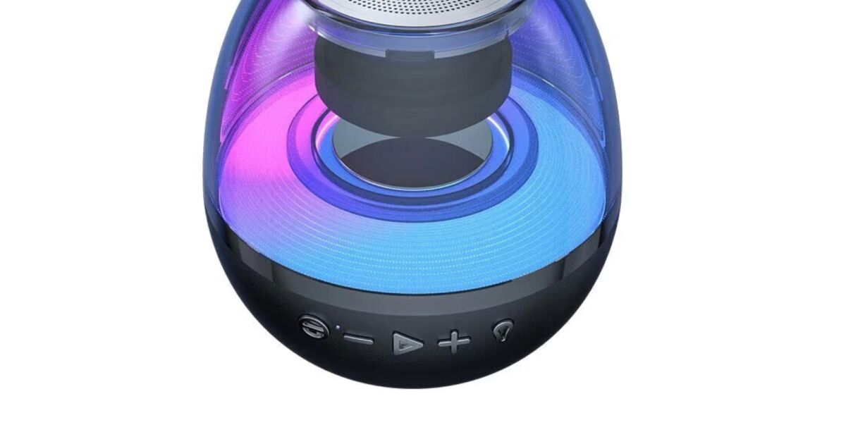 Mini boxa portabila cu extra bass RGB sunet 360 HD bluetooth Q YXB150 ...