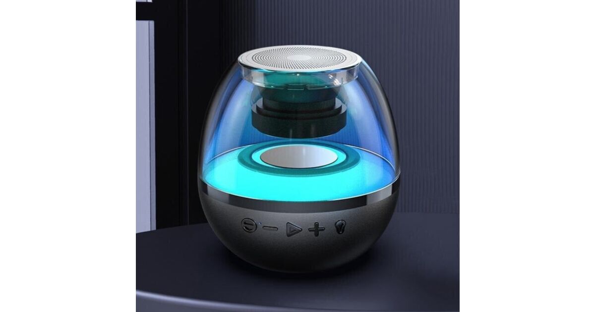 Mini boxa portabila cu extra bass RGB sunet 360 HD bluetooth Q YXB150 ...