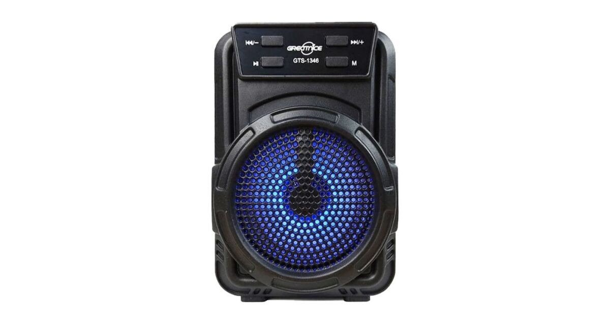 Boxa portabila cu bluetooth GTS 1346 de 3 inch cu led | Pepita.com