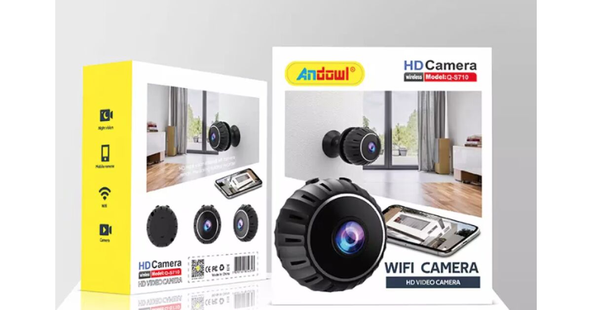 Camera de supraveghere ROTUNDA model Andowl Q S710 WiFi 1080p Full HD ...