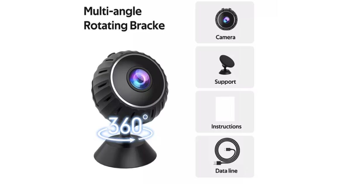 Camera de supraveghere ROTUNDA model Andowl Q S710 WiFi 1080p Full HD ...