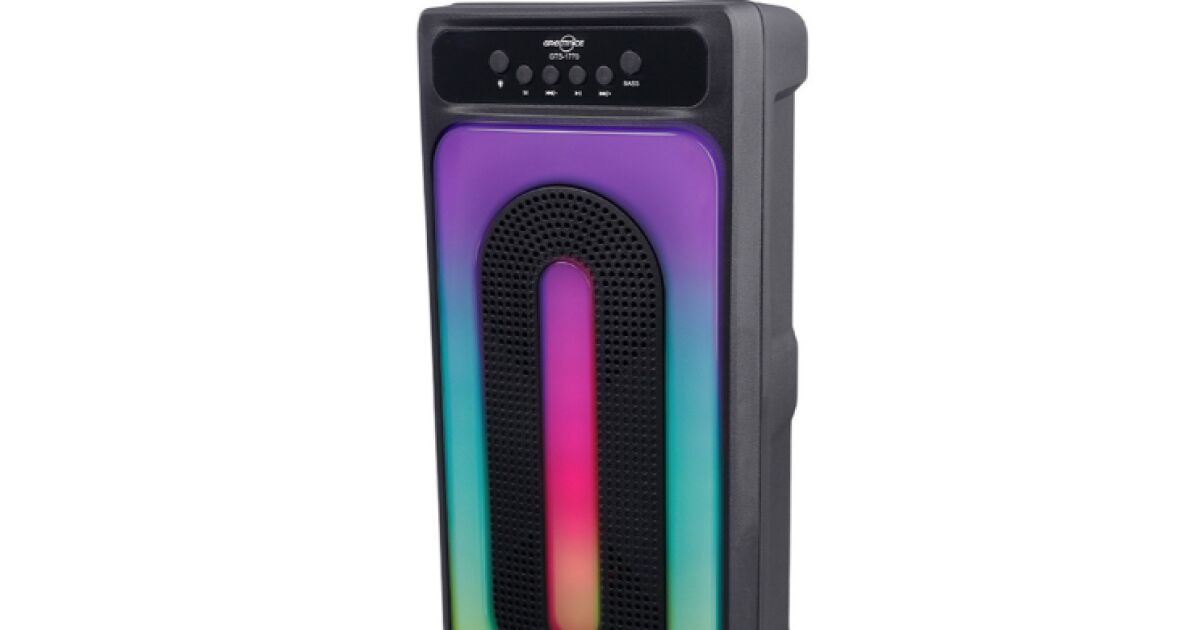 Boxa portabila cu bluetooth GTS 1770 led RGB 4 inch | Pepita.com