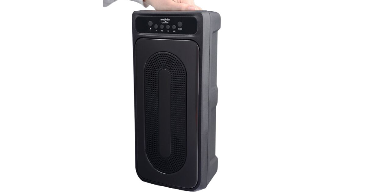 Boxa portabila cu bluetooth GTS 1770 led RGB 4 inch | Pepita.com